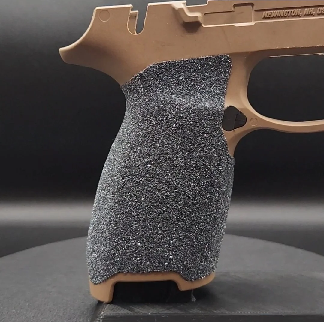 Sig Sauer M17/ M18 Silicon Carbide Grip Modules — Carbided