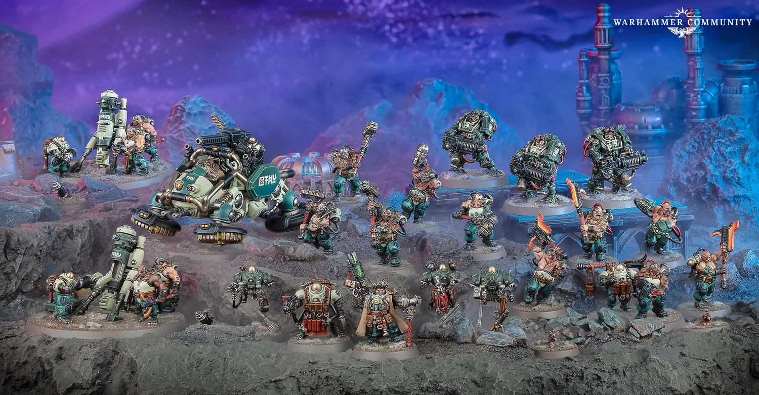 Muster Mighty Forces with Seven New Warhammer 40K Battleforce Boxes