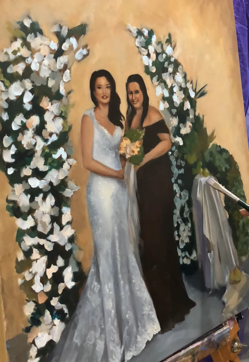 How to Preserve and Display Your Wedding Painting — The Fairytale Painter