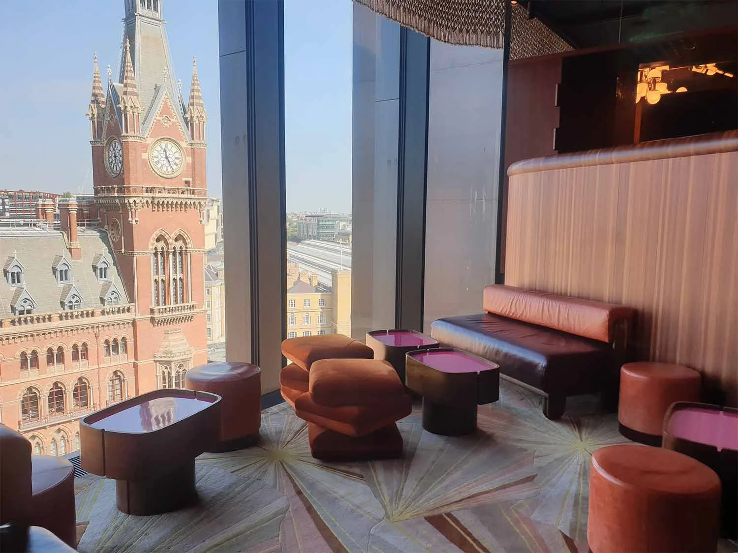 Reupholstered Leather Benches & Tub Seats | Decimo The Standard London ...