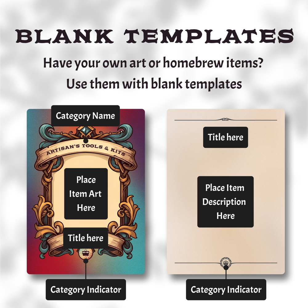 DnD 5e Weapon Cards – 38 Printable Item Cards with Simple & Martial ...