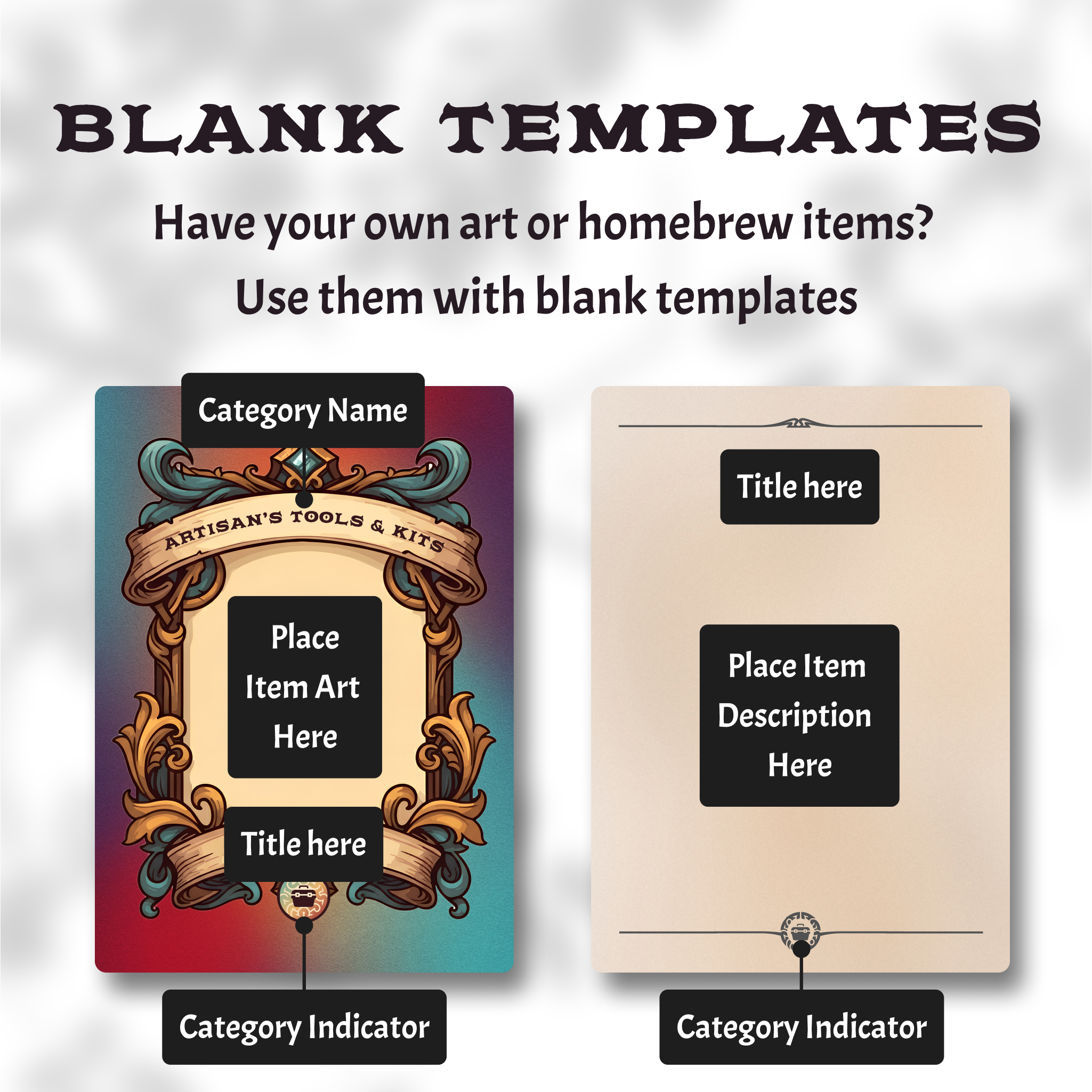 DnD 5e Weapon Cards – 38 Printable Item Cards with Simple & Martial ...