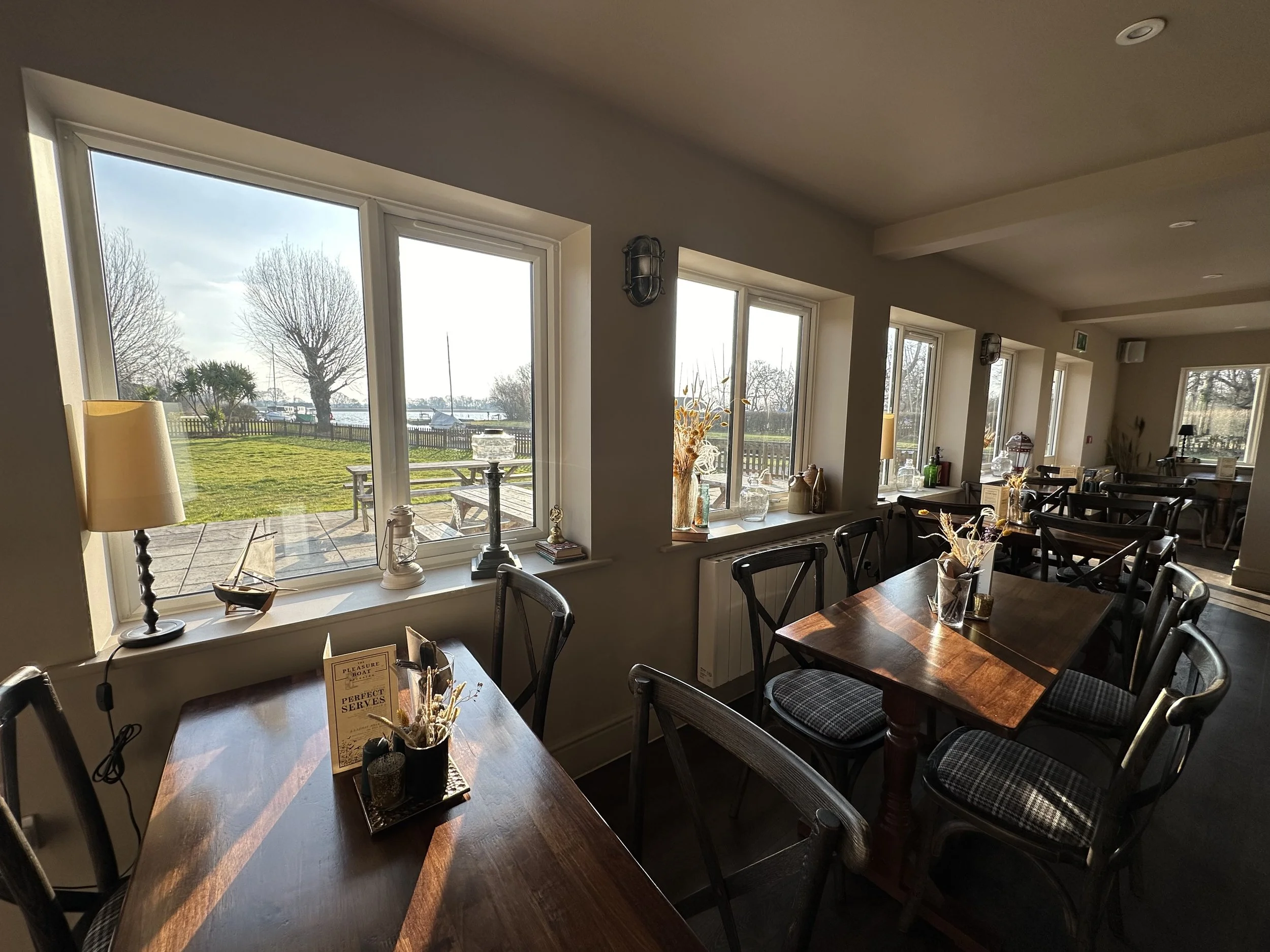 OPENING TIMES — MENU