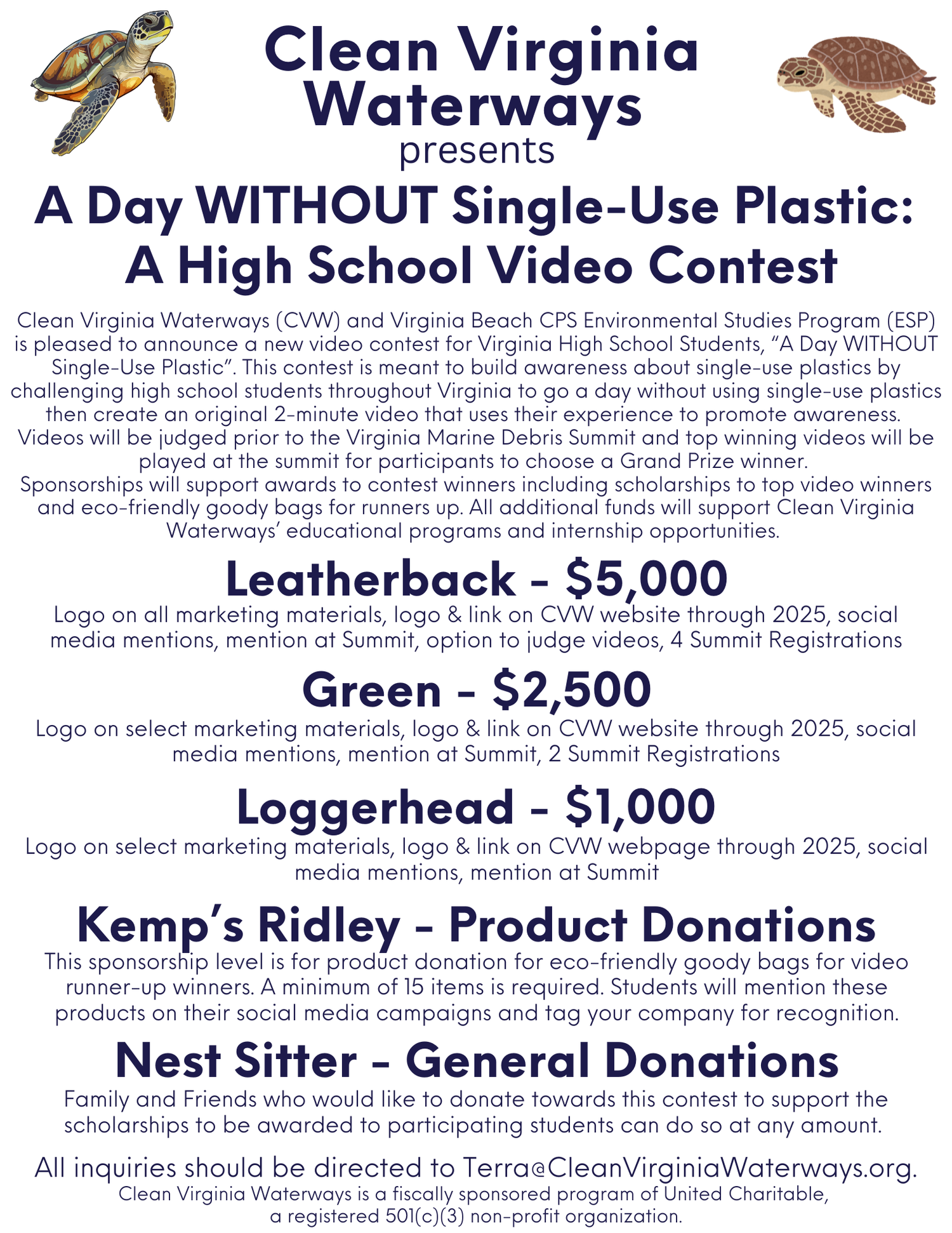 A Day Without Plastic — Clean Virginia Waterways