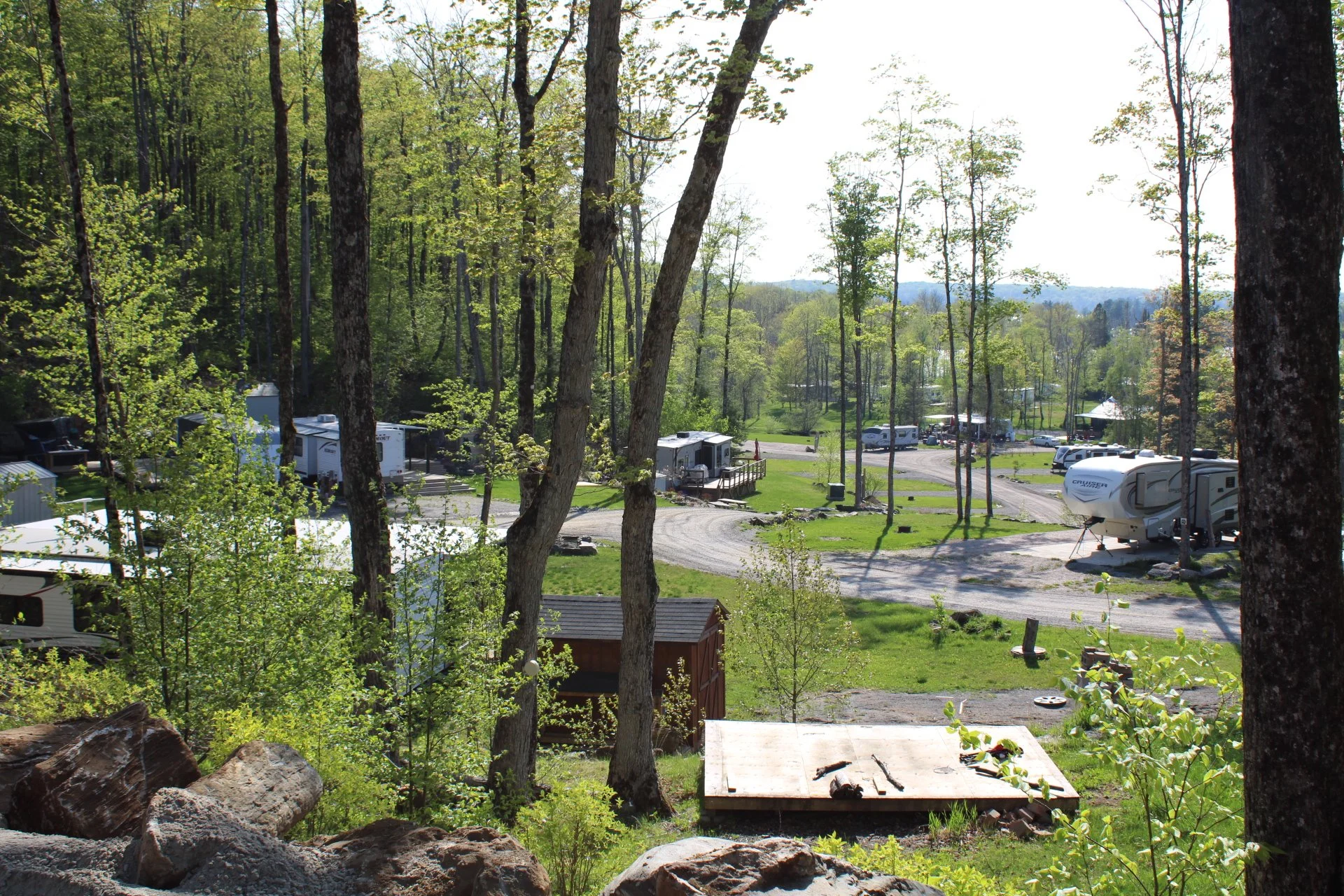 Book Your Stay — Bear Ridge Campground & Cotttages | Coe Hill, ON