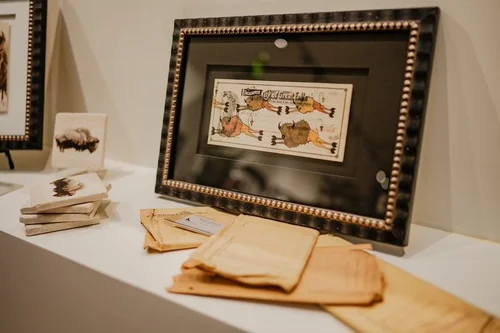 Montana Native Ledger Art by John Isaiah Pepion — Medicine Bird Gallery