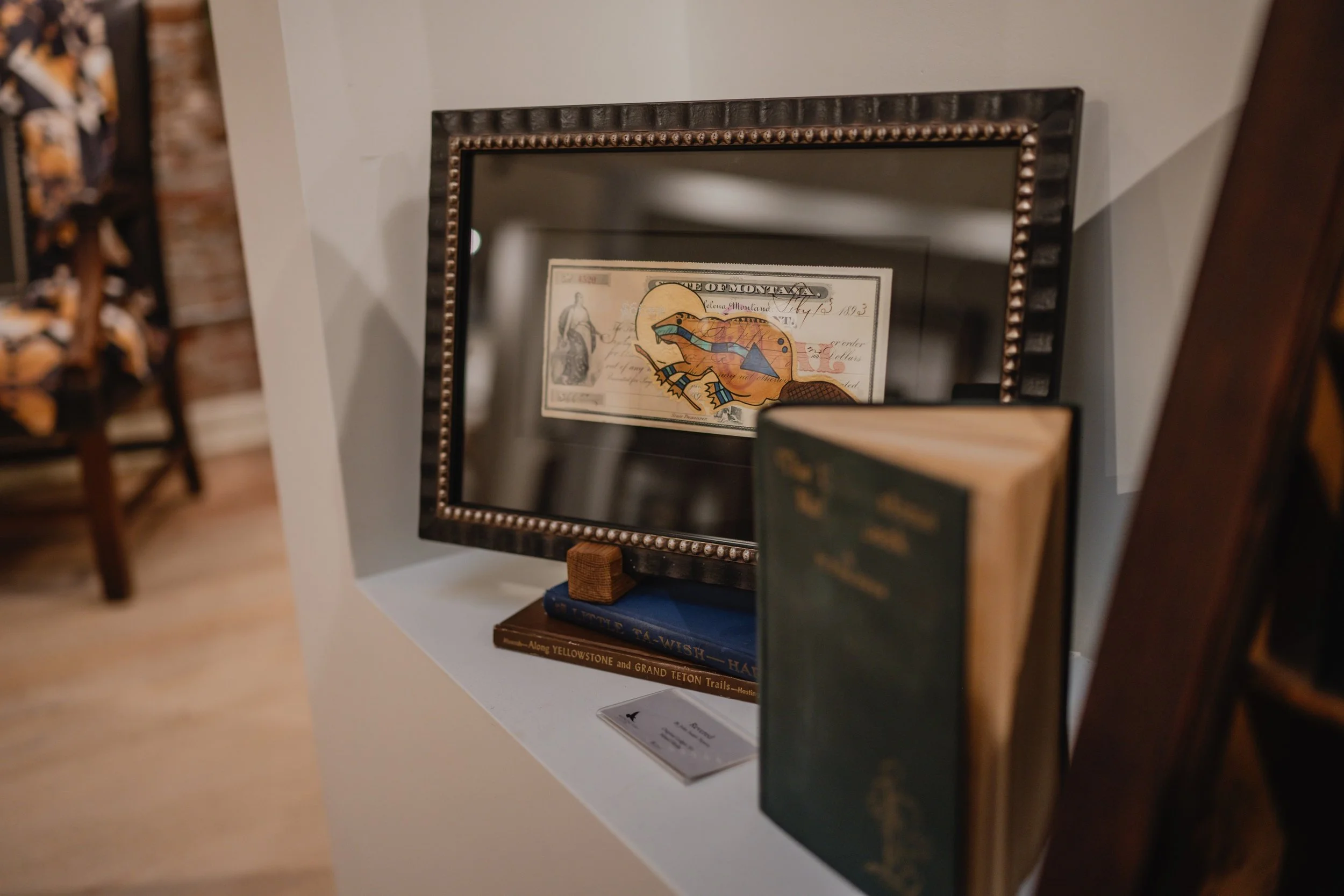 Montana Native Ledger Art by John Isaiah Pepion — Medicine Bird Gallery