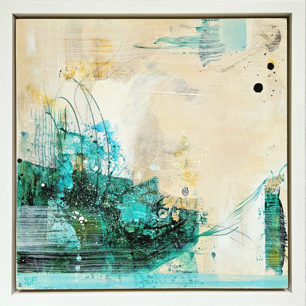 All At Sea - Original Artwork on Canvas — Sabrina Fraser Art