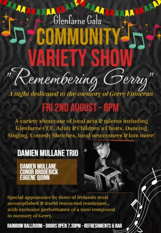"Remembering Gerry," Glenfarne Gala 2024 — THE RAINBOW BALLROOM OF ROMANCE