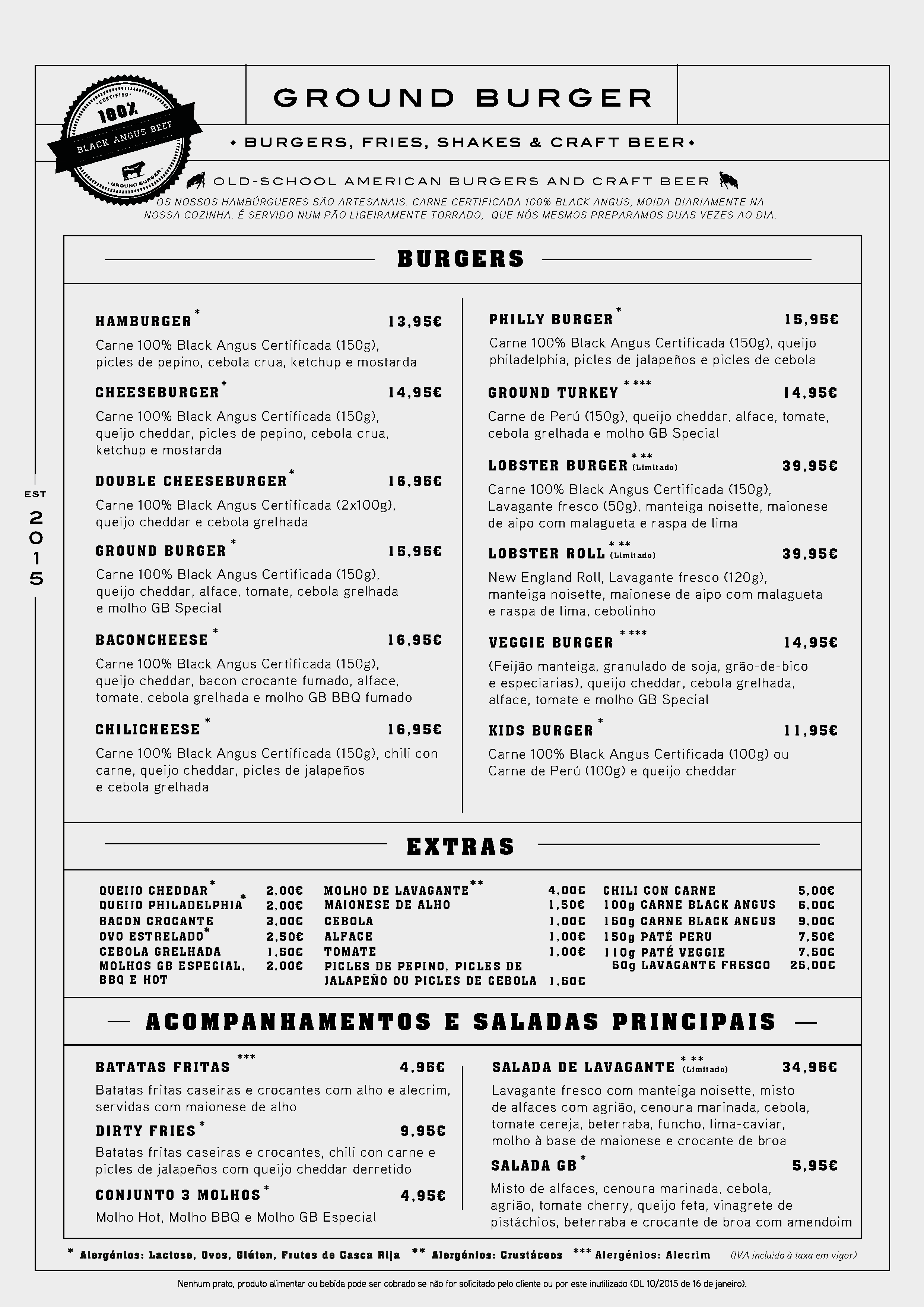 Menus GB SS PT PNG — Ground Burger