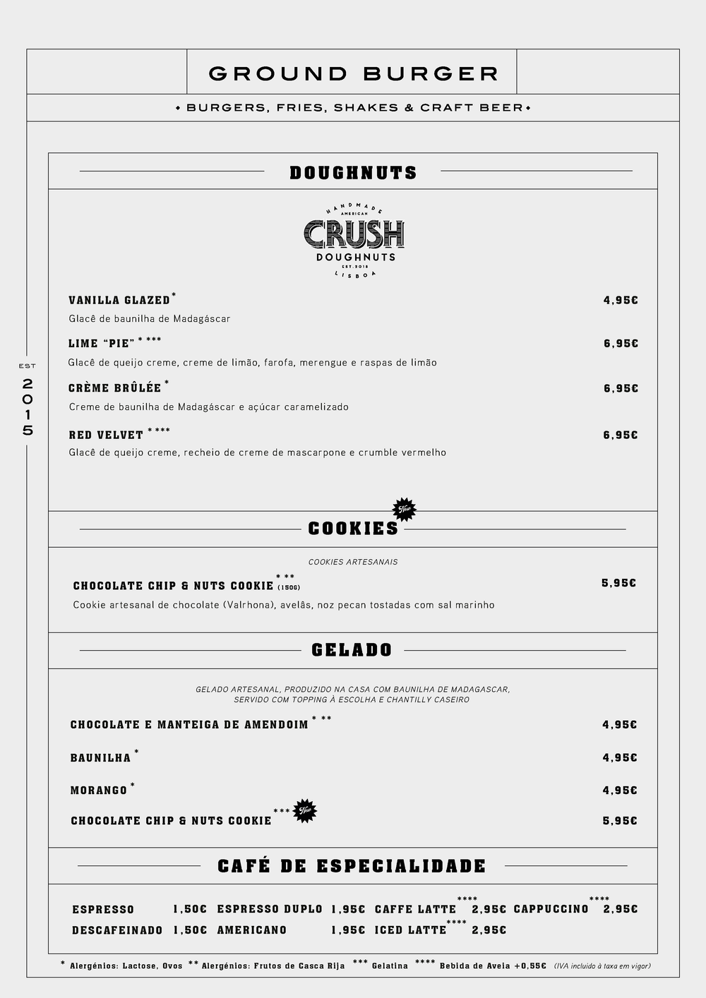 Menus GB SA PT PNG | Peça seu burger agora — Ground Burger
