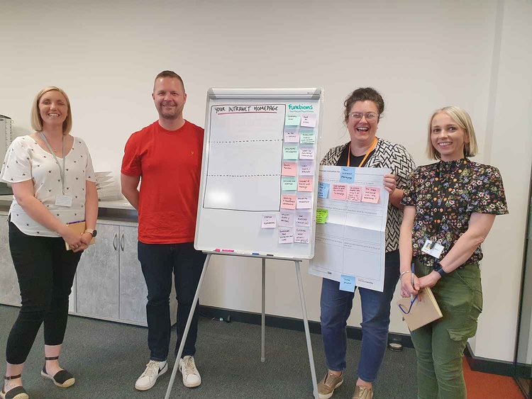 Service Design Case Study: Transforming Audit Wales’ internal comms