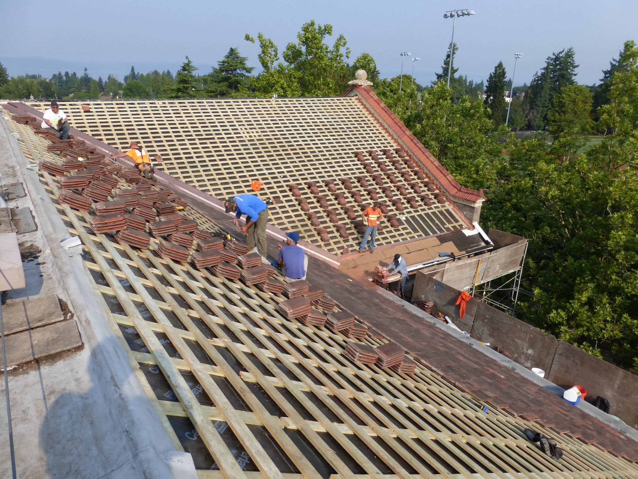Historic West Seattle High School Roof Replacement — Stemper ...