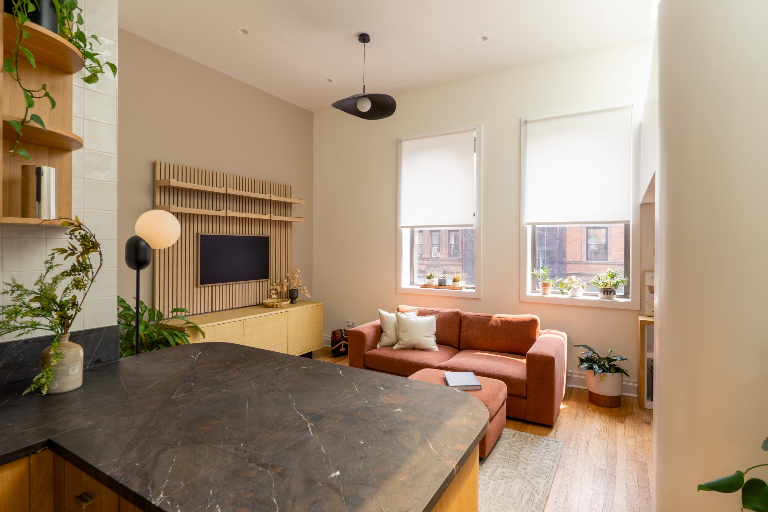 Studio Loft Renovation with Sleeping Loft in NYC — Dunham Robinson