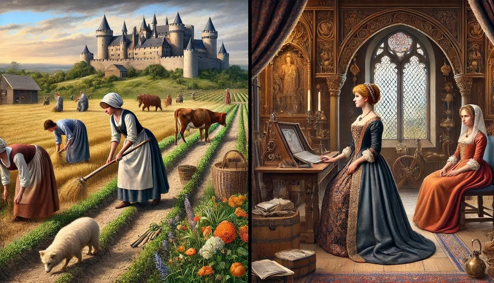 What Was It Like To Be A Woman In The Medieval Period? — Sparkly Maid Miami