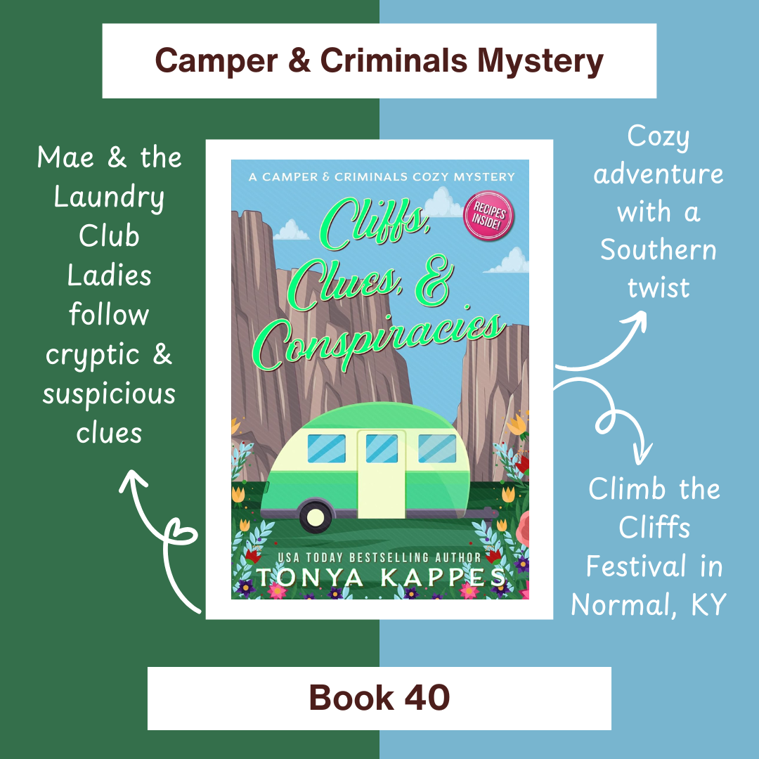 Cliffs, Clues, and Conspiracies Book Review — Cozy Crime Reads
