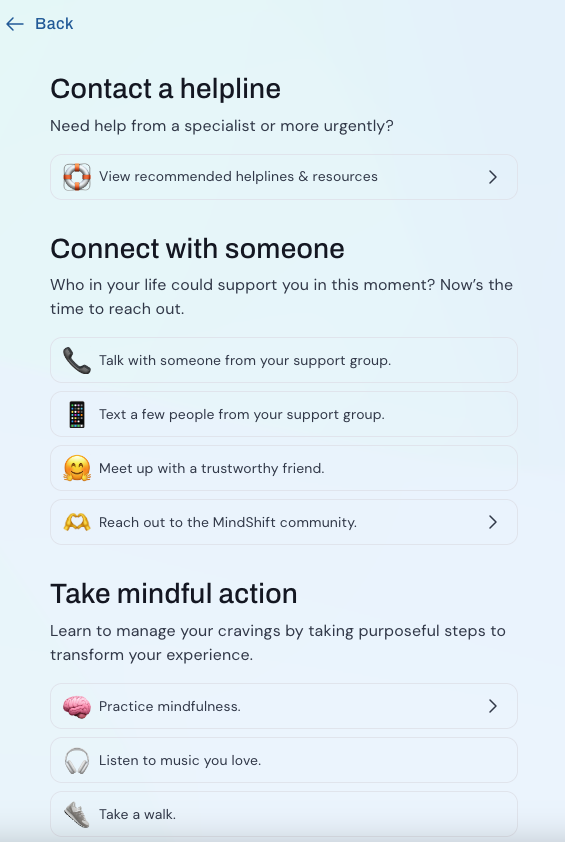 Mindshift Recovery | The Mindshift Recovery App