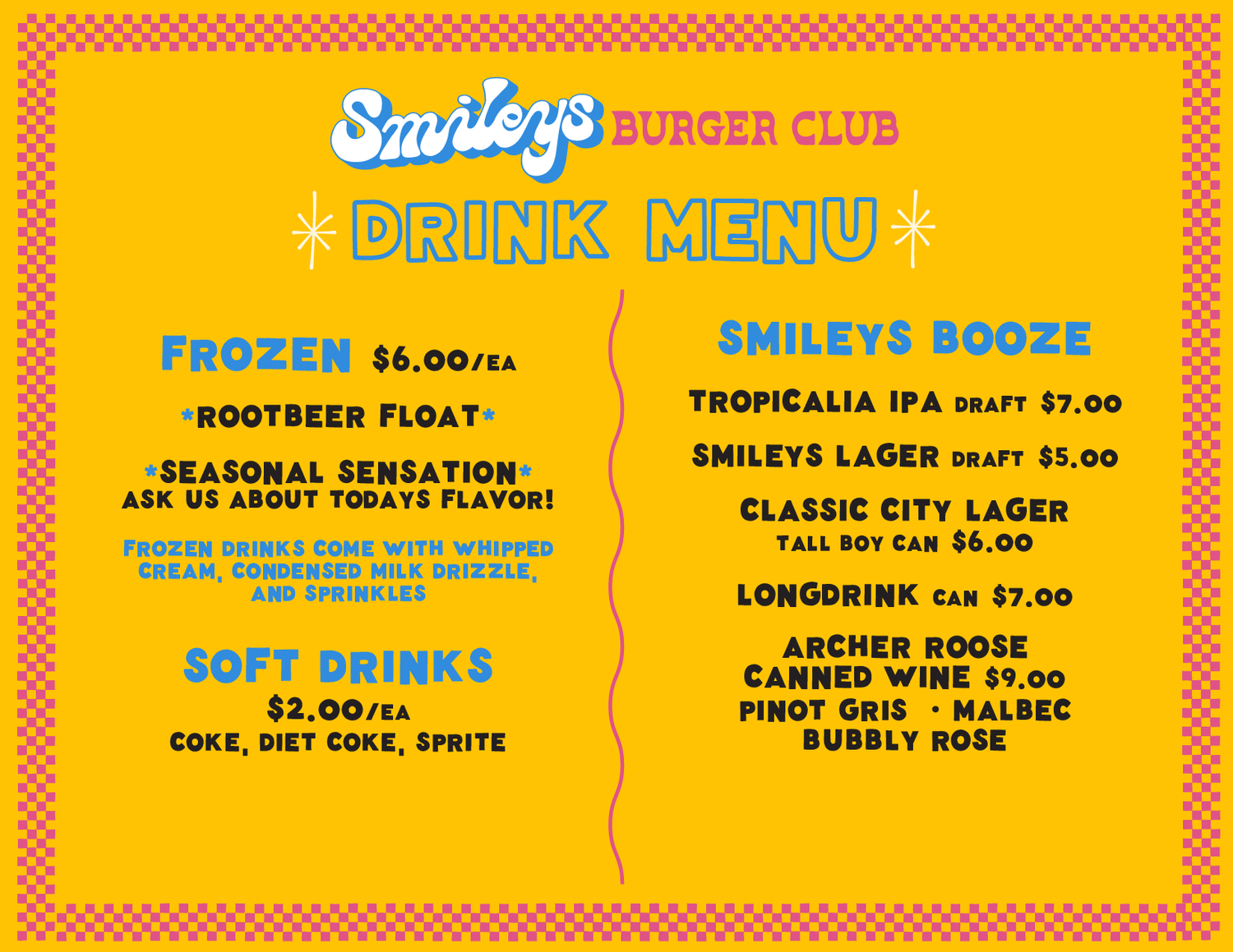 General 2 — Smileys Burger Club