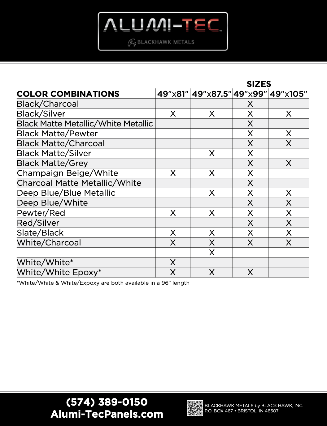 Alumi-Tec — BLACKHAWK METALS