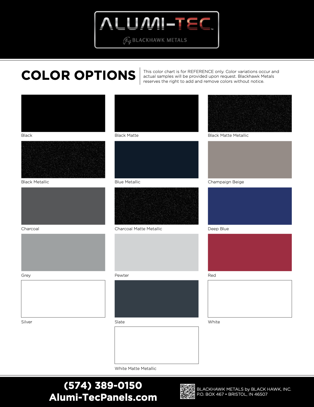 Alumi-Tec — BLACKHAWK METALS