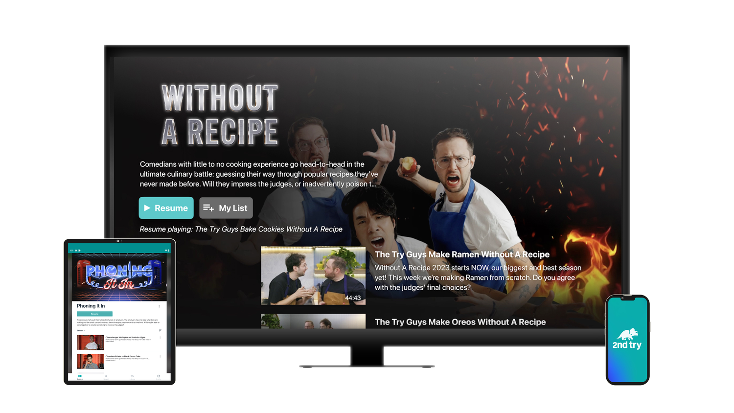 2nd try - Trying stuff, ad-free | The Try Guys