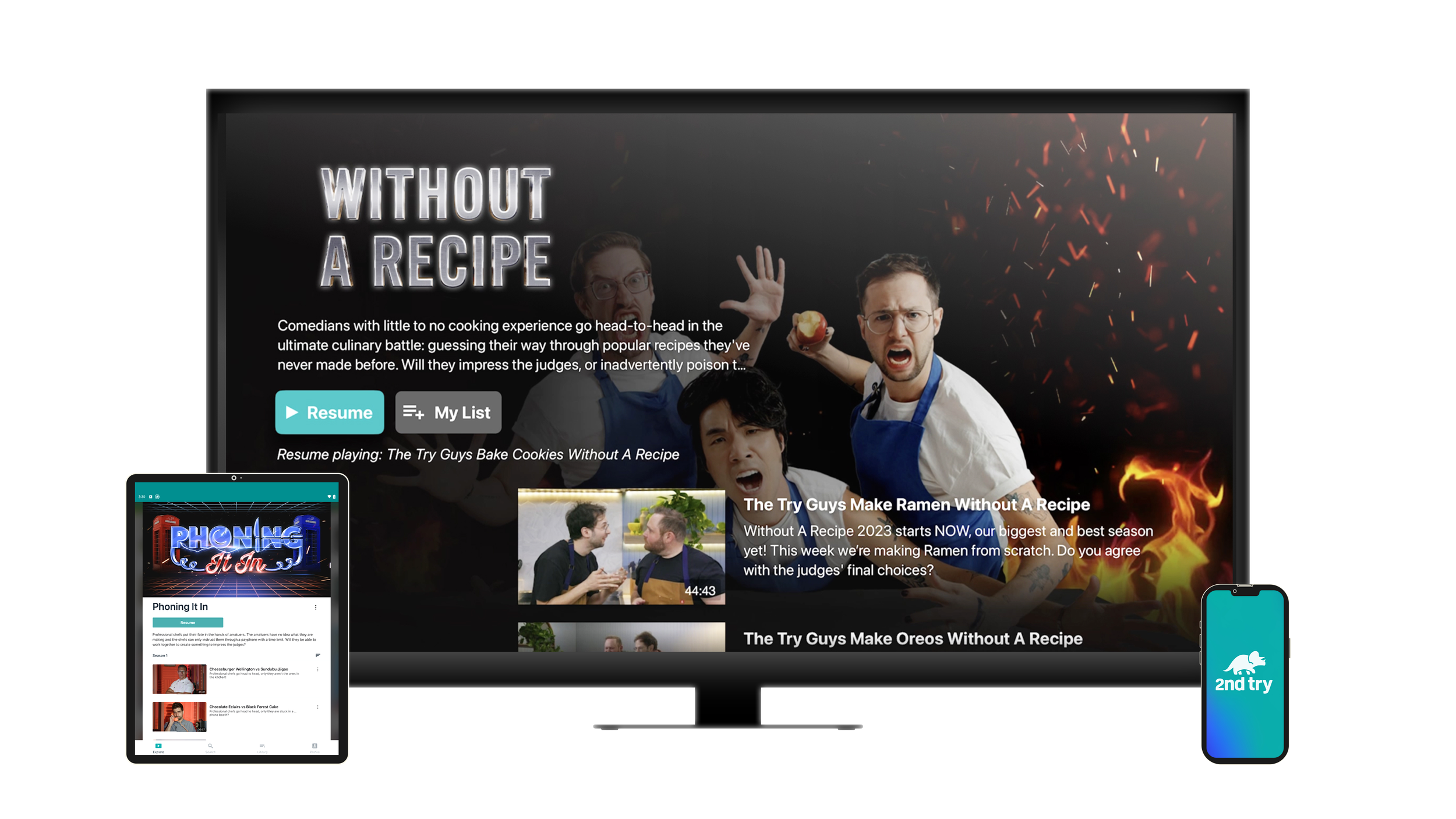 2nd try - Trying stuff, ad-free | The Try Guys