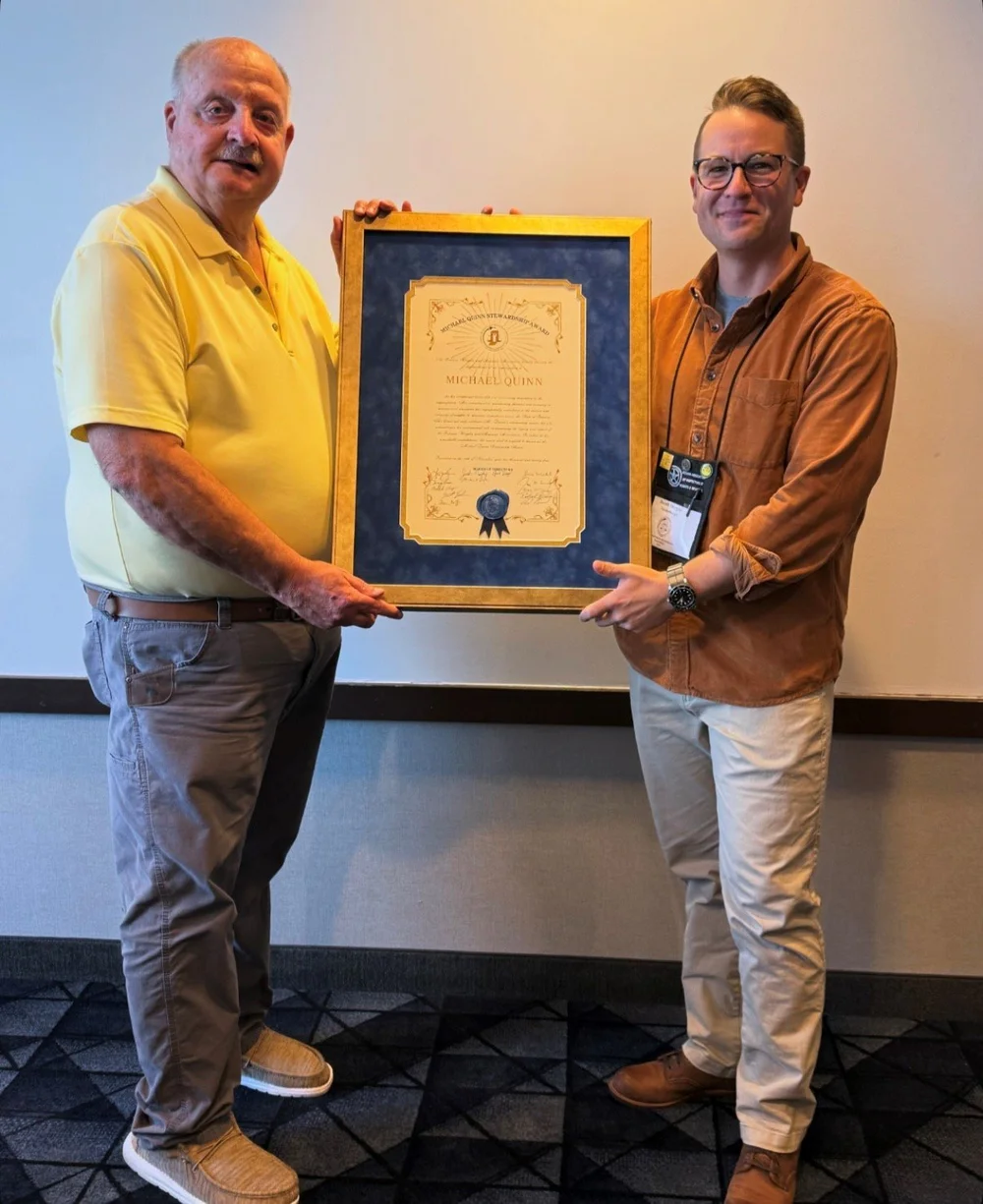 Michael Quinn Honored with the First-Ever Michael Quinn Stewardship ...