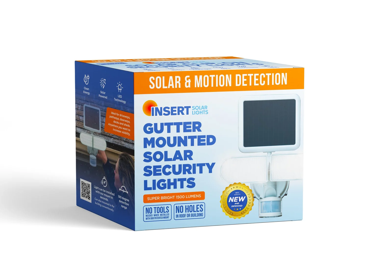 Insert Solar Lights | DIY Toolless Security Lights | Insert Toolless