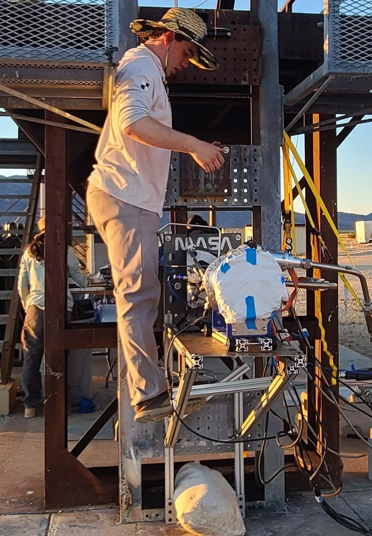 Rocket Engine Test Stand — John R Spencer