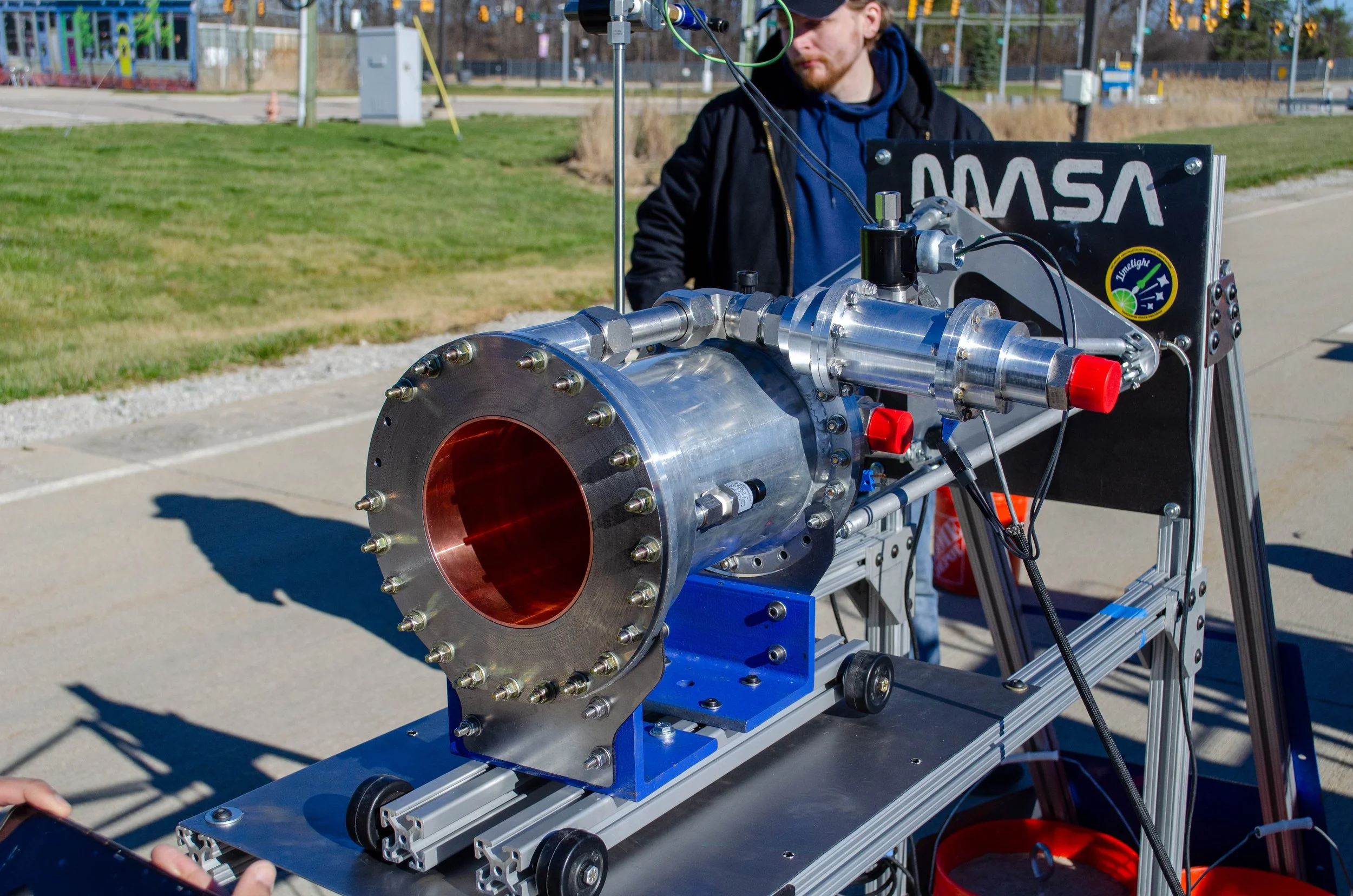 Rocket Engine Test Stand — John R Spencer