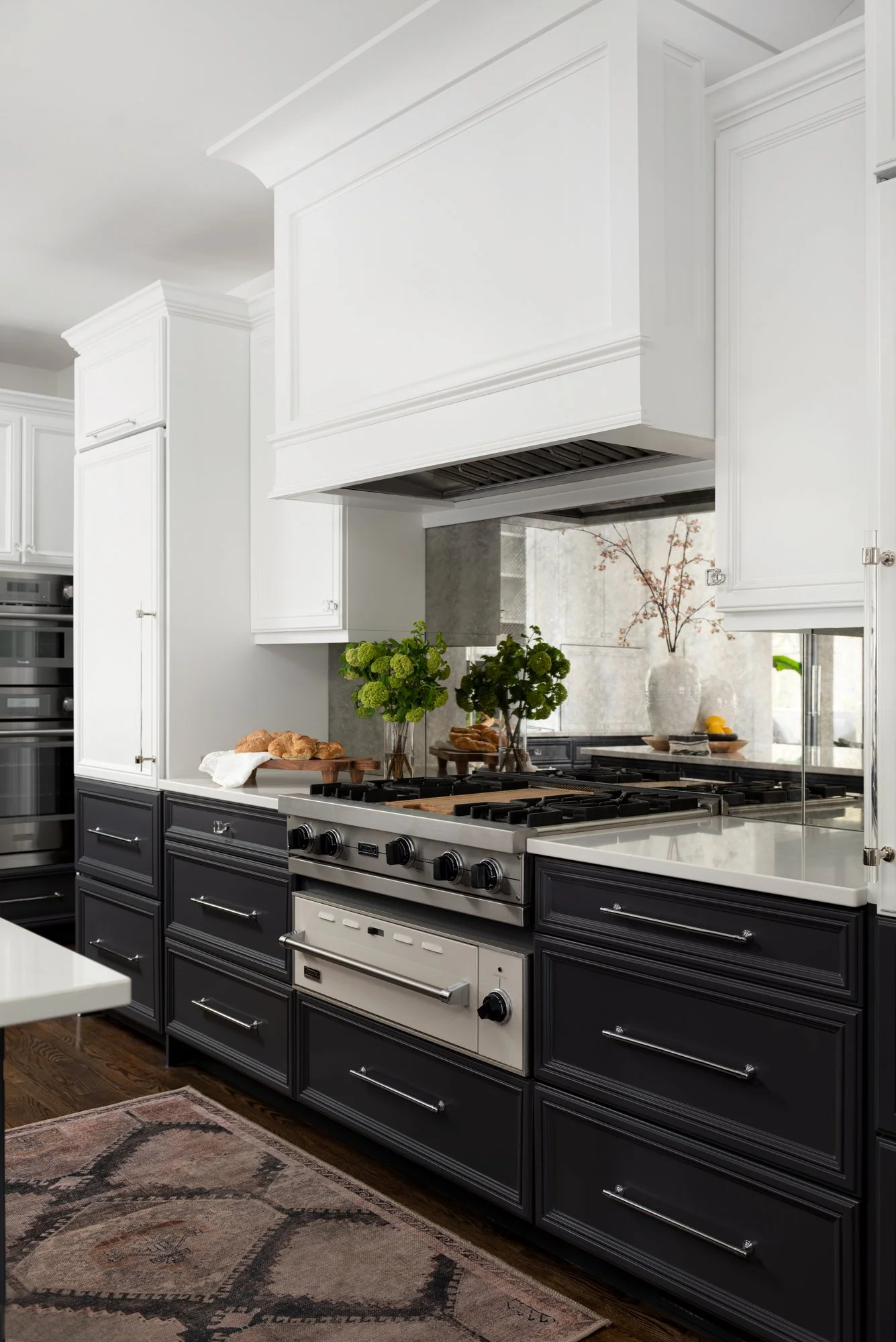 Elegant Open-Concept Kitchen with Glam Details — Sarah Coe Design ...