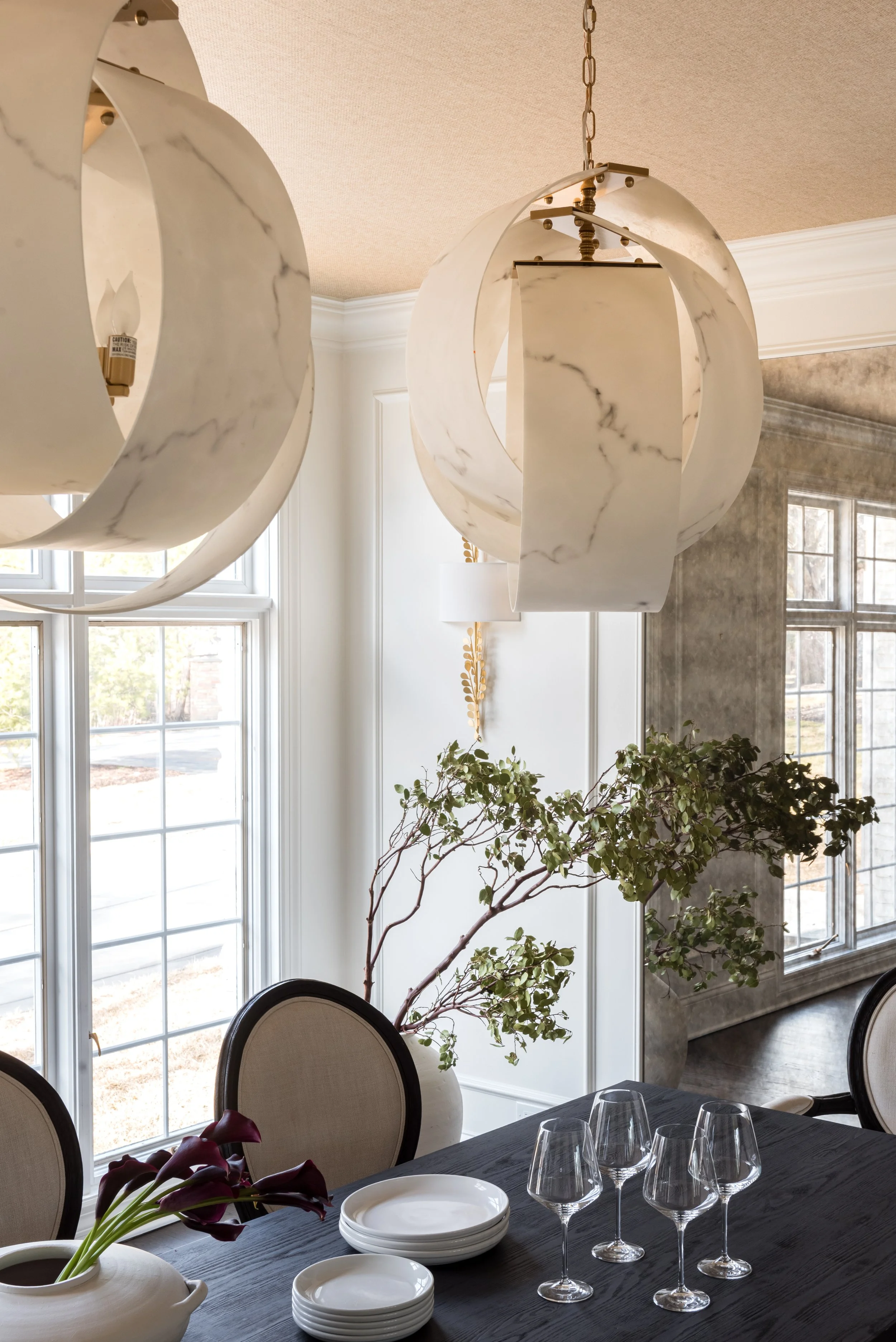 Elegant Dining Room Design with Antique-Inspired Details — Sarah Coe ...