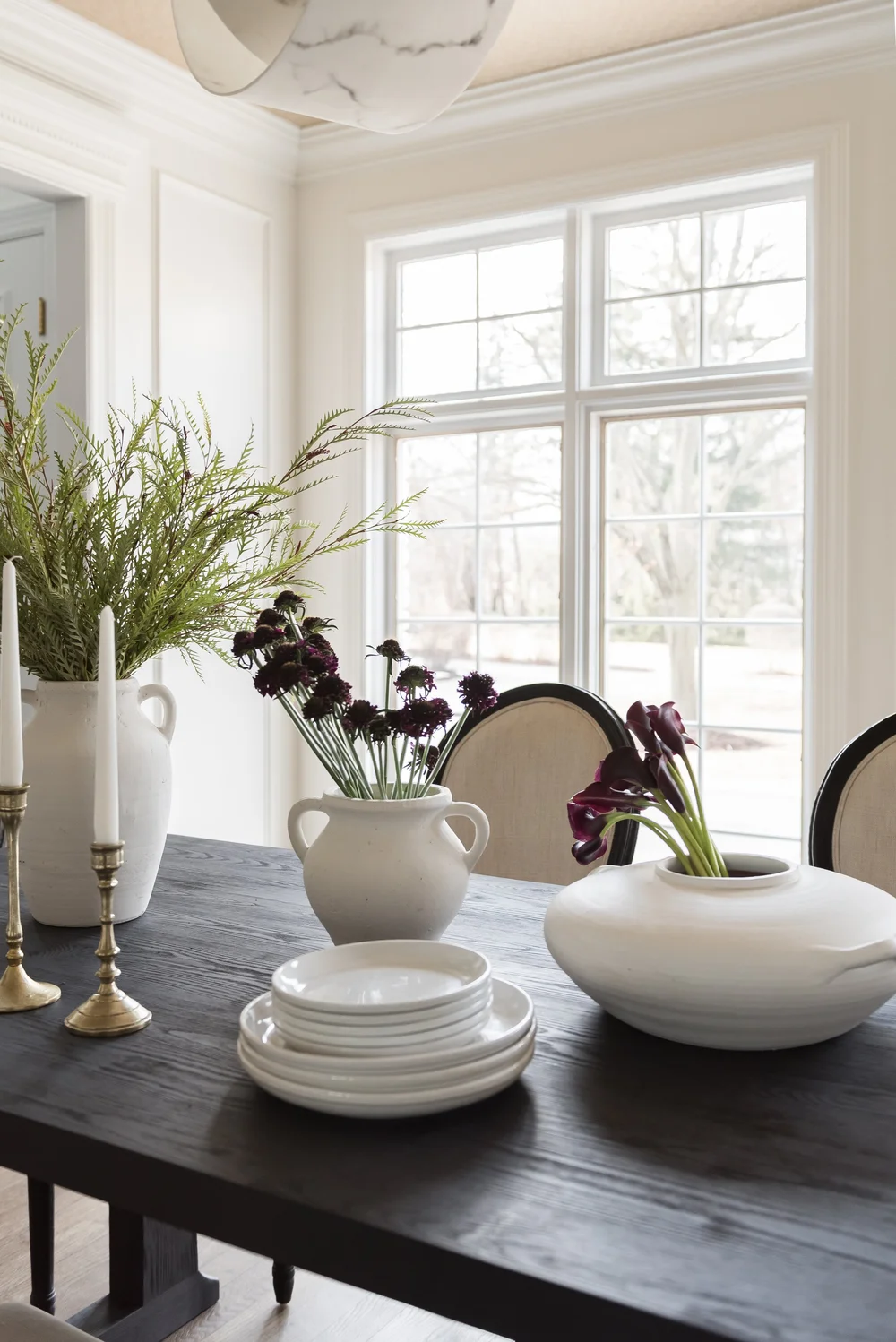 Elegant Dining Room Design with Antique-Inspired Details — Sarah Coe ...