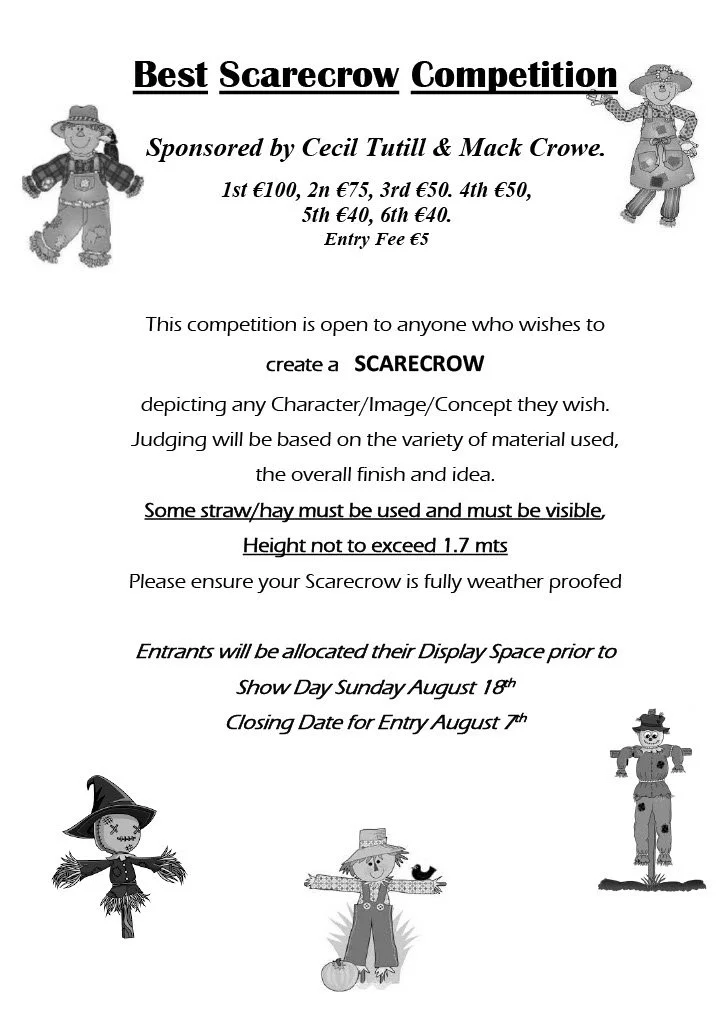 Schedule — Mohill Agricultural Show