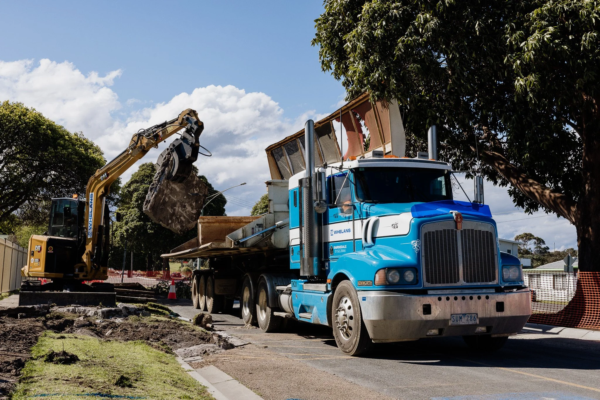 Earthmoving — Whelans Group | Earthmoving. Haulage. Quarries.