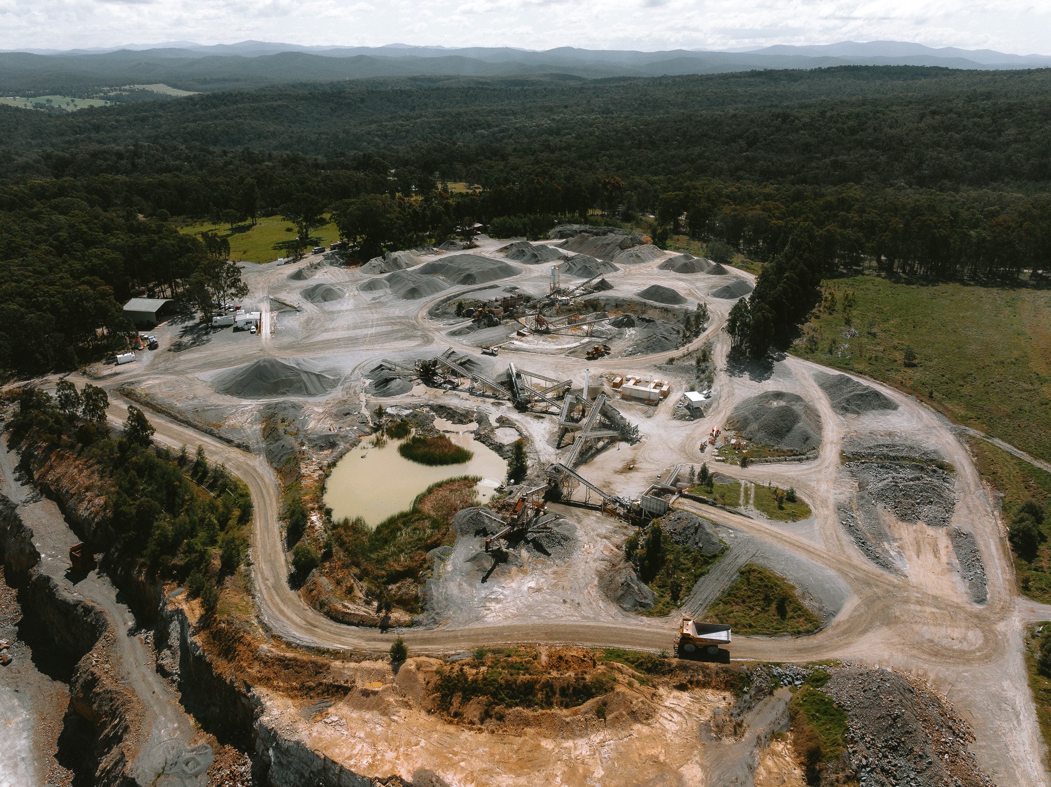 Quarries — Whelans Group | Earthmoving. Haulage. Quarries.