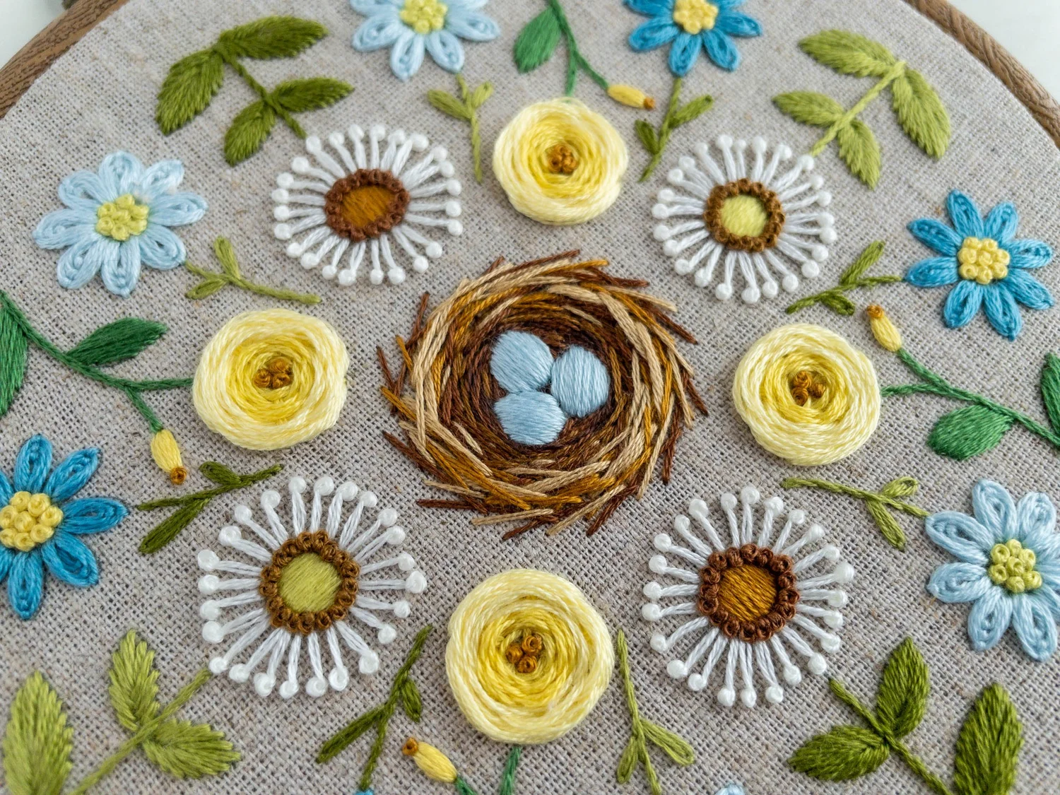 The Hoop in Hand – Embroidery Patterns for Felt Ornaments and Hoop Art