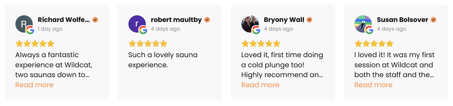 Wildcat Community Sauna Frome