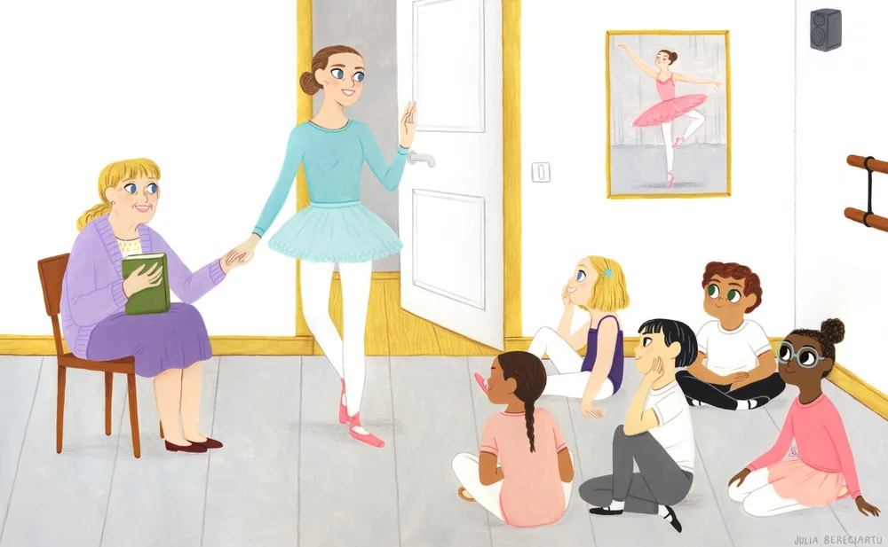 WELCOME TO BALLET SCHOOL — Julia Bereciartu Illustration