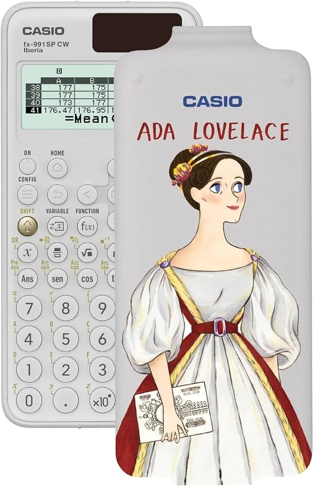 CASIO CLASSWIZ: ADA LOVELACE — Julia Bereciartu Illustration