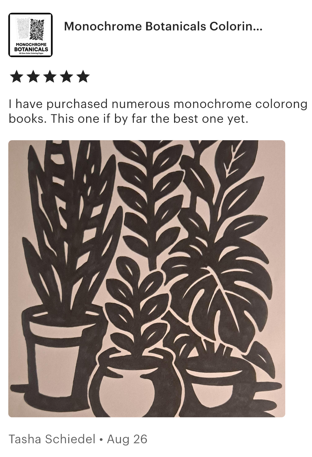 Monochrome Coloring Books — Haley Fiege