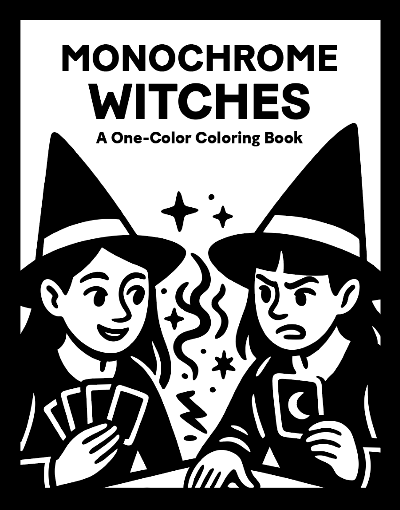 Monochrome Coloring Books — Haley Fiege