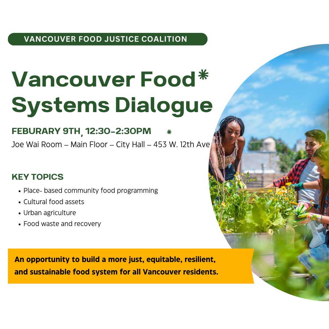 Past Projects — Vancouver Food Justice Coalition