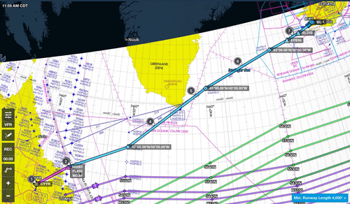 North Atlantic Overview — My Aircraft Management