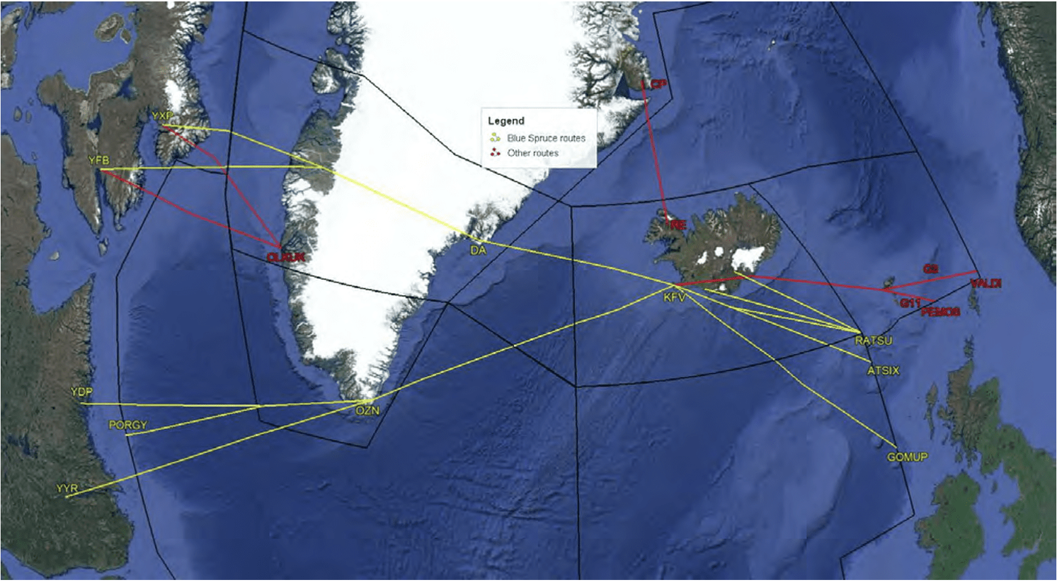 Goodbye Blue Spruce Routes — My Aircraft Management