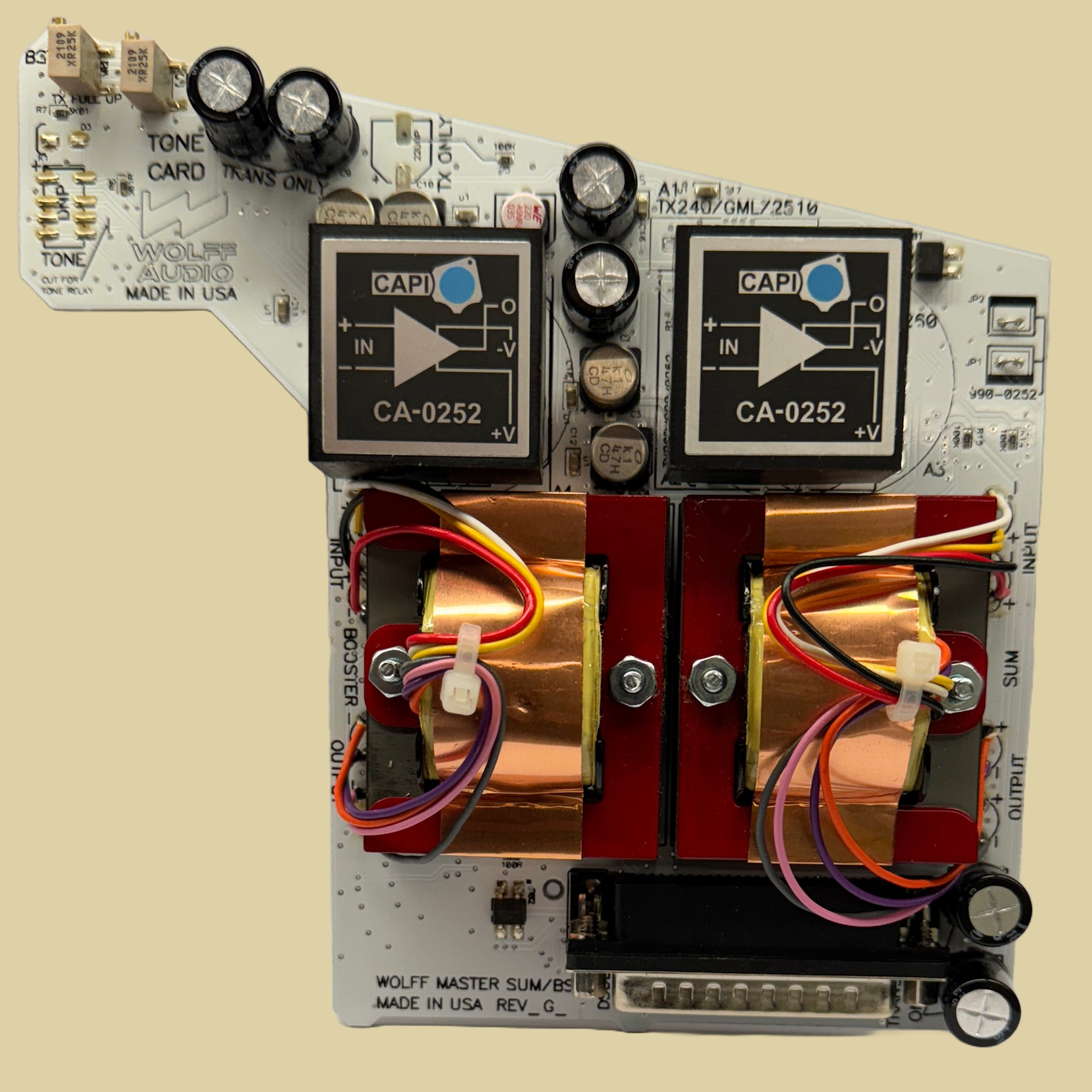 Wolff Audio Console ST — Wolff Audio