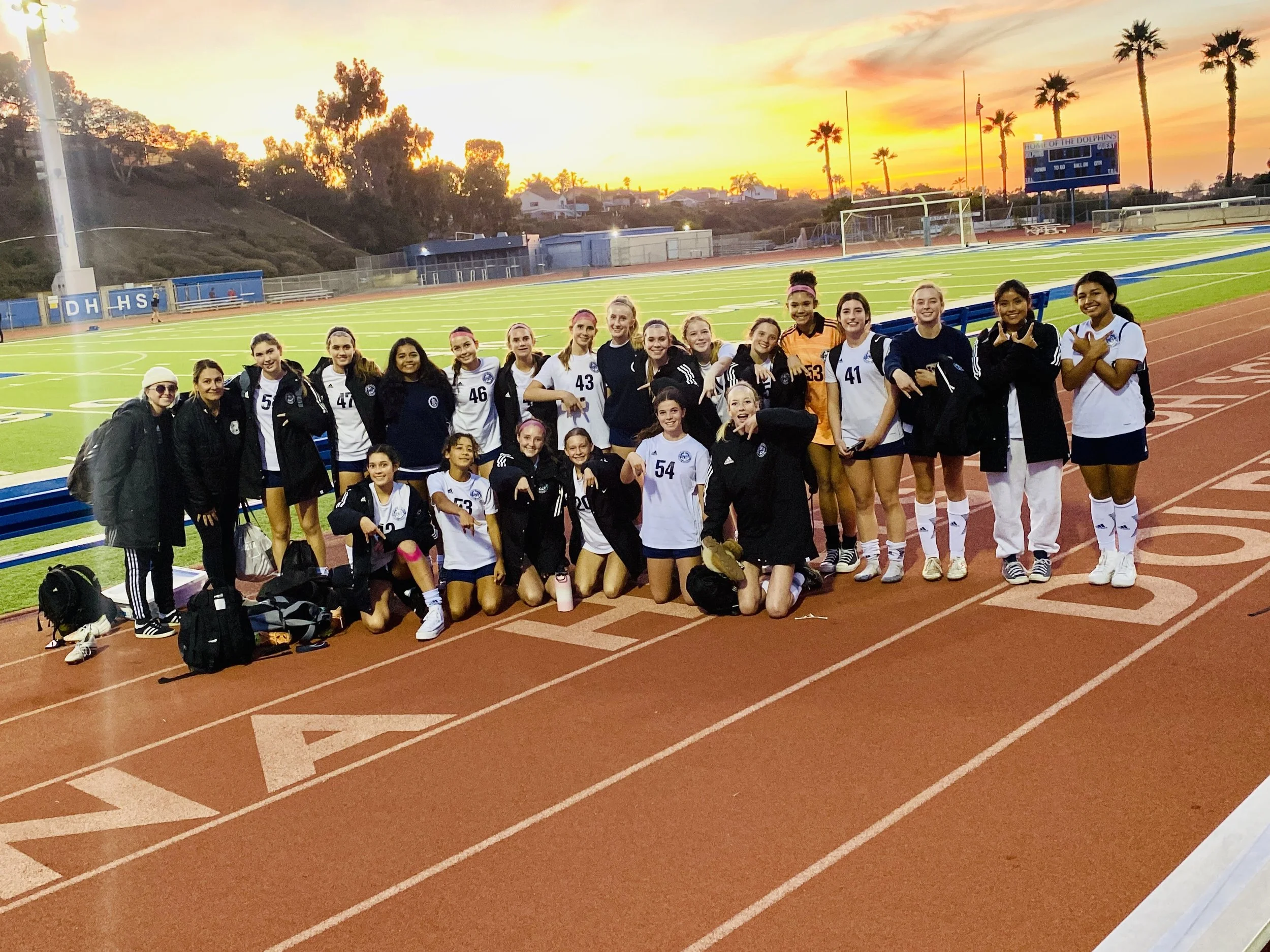 NEWPORT HARBOR GIRLS SOCCER