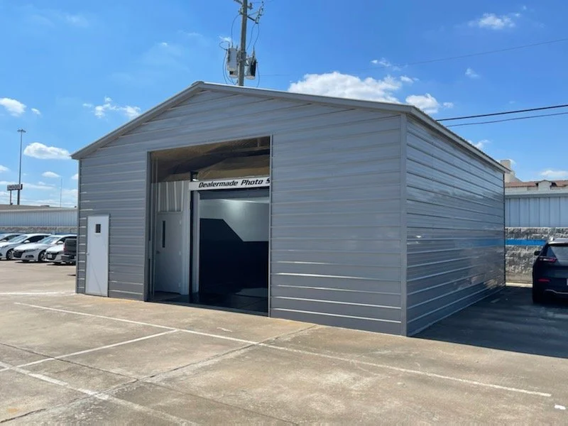 Metal Buildings for Dealerships and Commercial Photography