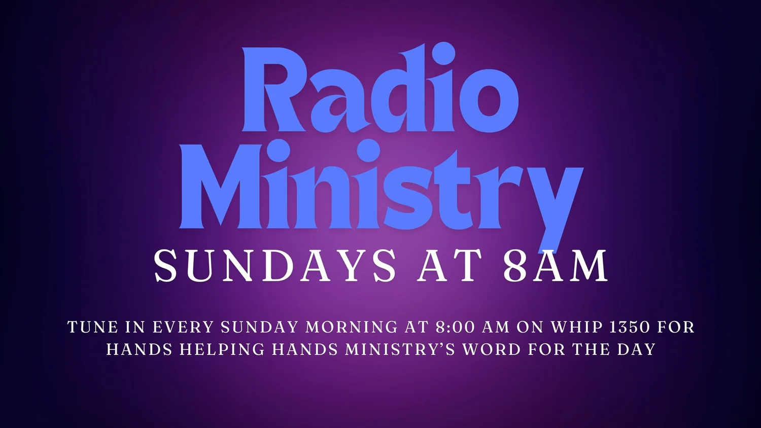 Hands Helping Hands Ministry