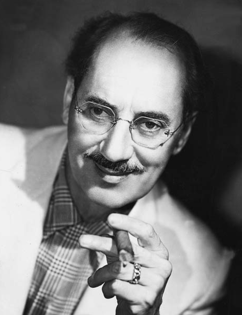 Marx, Groucho — Encyclopedia of TV & Radio